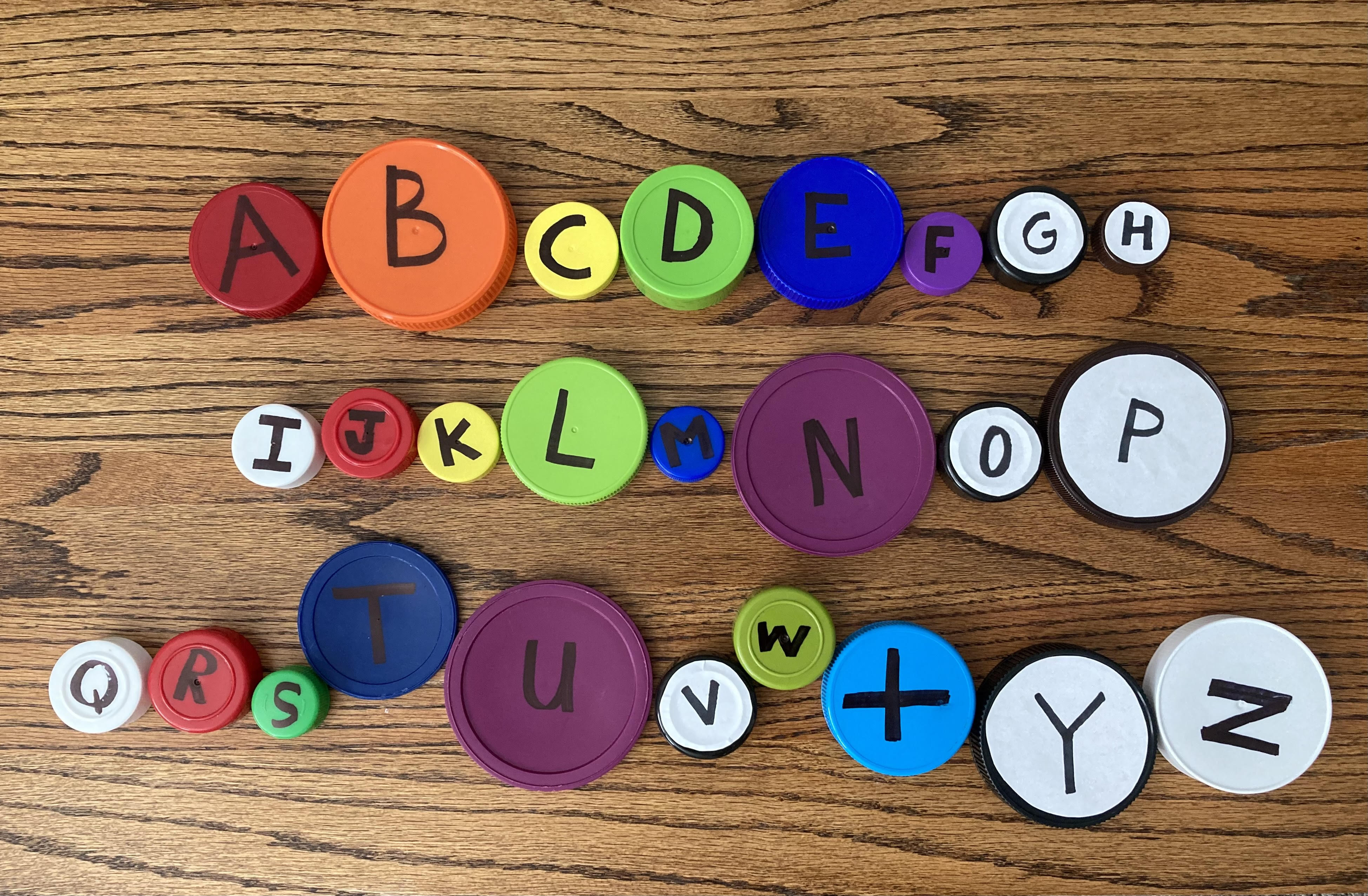 Letter Lids | UA Cooperative Extension